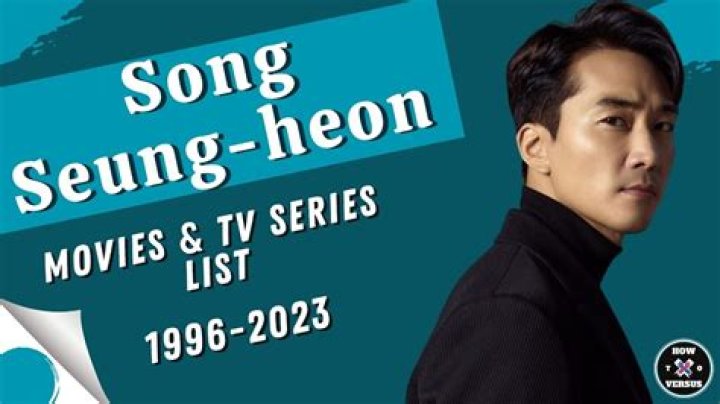 Exploring the Life of Song Seung-heon: His Wife and Family - The Daily ...